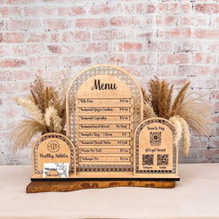 Custom Triple Arch Business Display – Arch Theory Displays